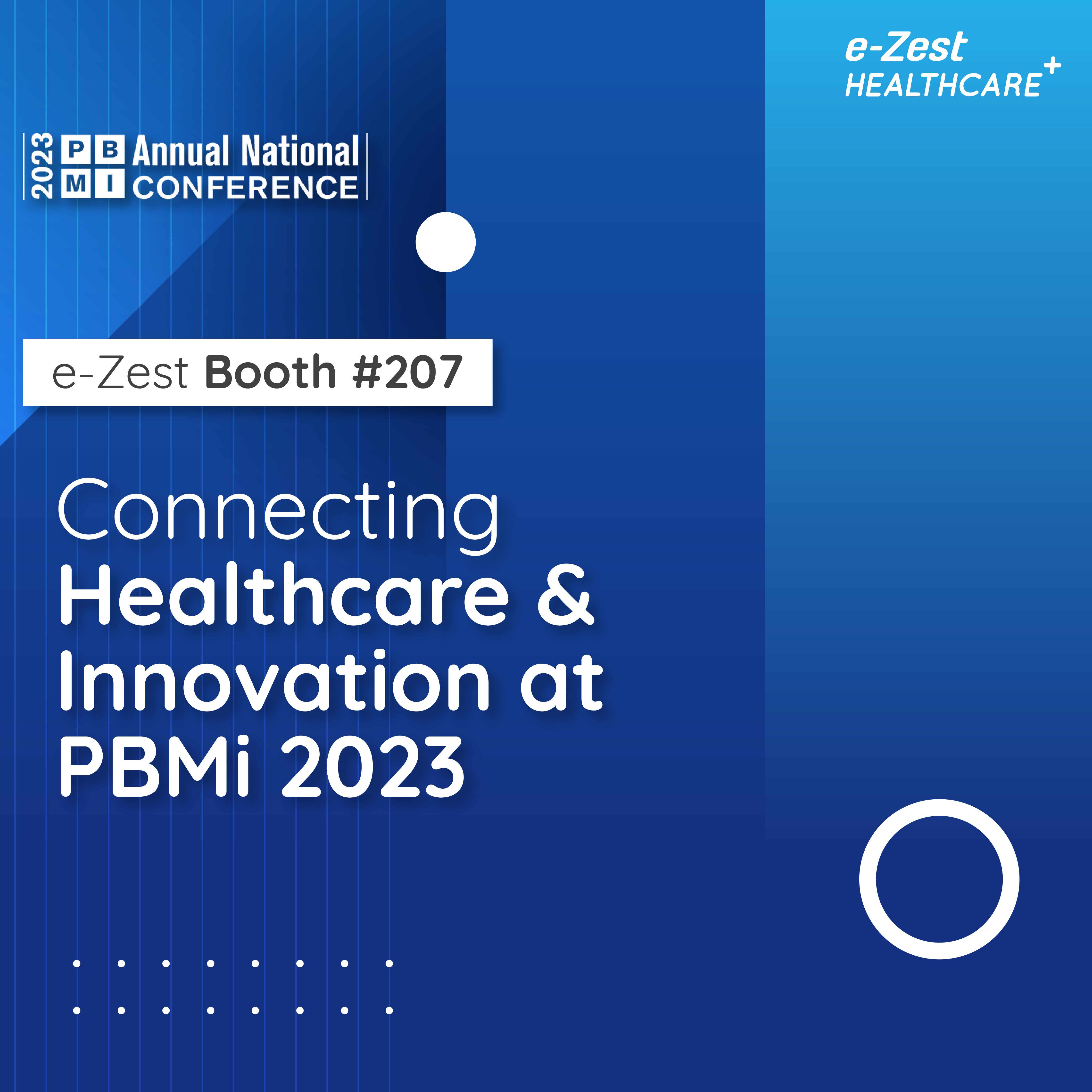 Meet us at PBMI 2023